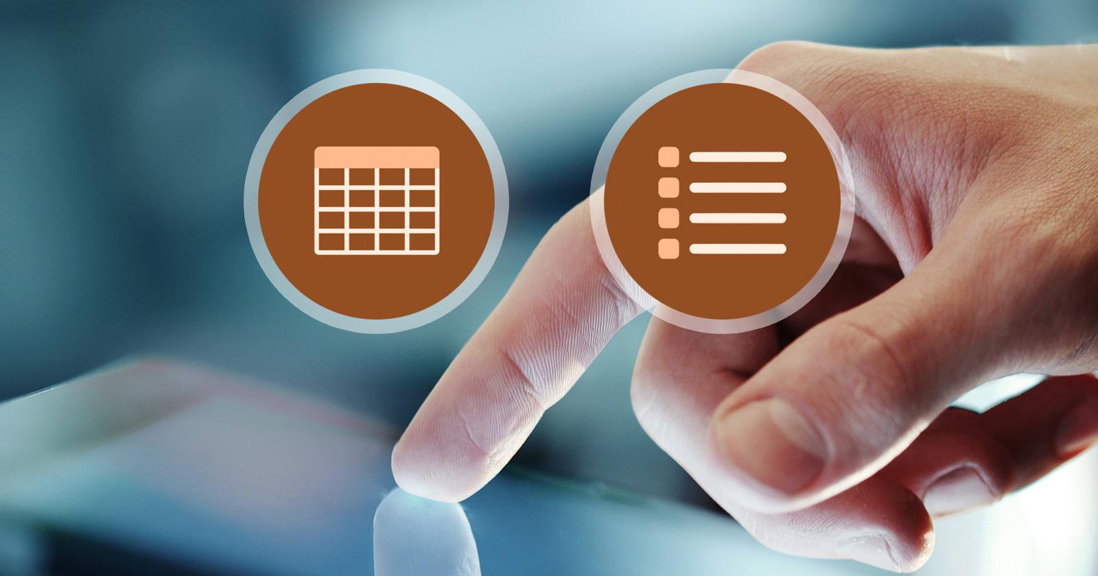 Classic Tables Vs Lists On Touch Devices Omedia Classic Tables Vs Lists On Touch Devices Omedia